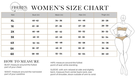 Size Chart – Figure Plus Collection